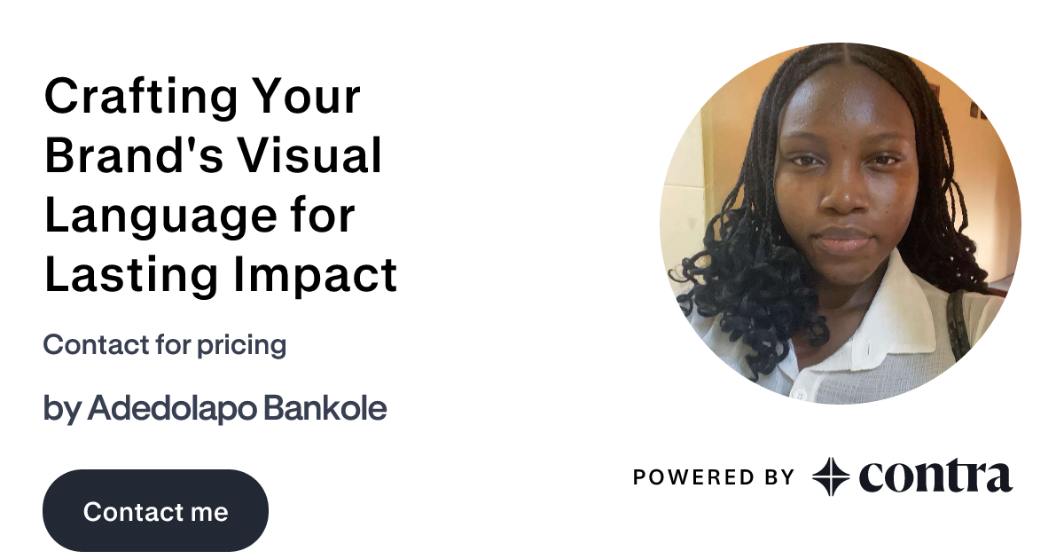 Crafting Your Brand's Visual Language for Lasting Impact by Adedolapo ...