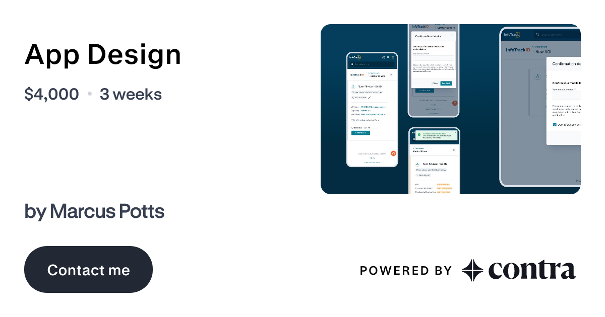 App Design by Marcus Potts