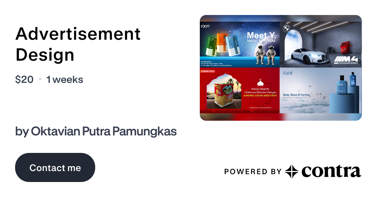 Advertisement Design by Oktavian Putra Pamungkas