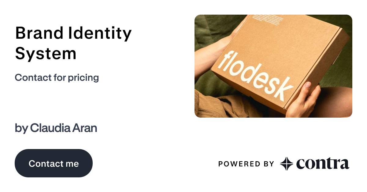 Brand Identity System by Claudia Aran