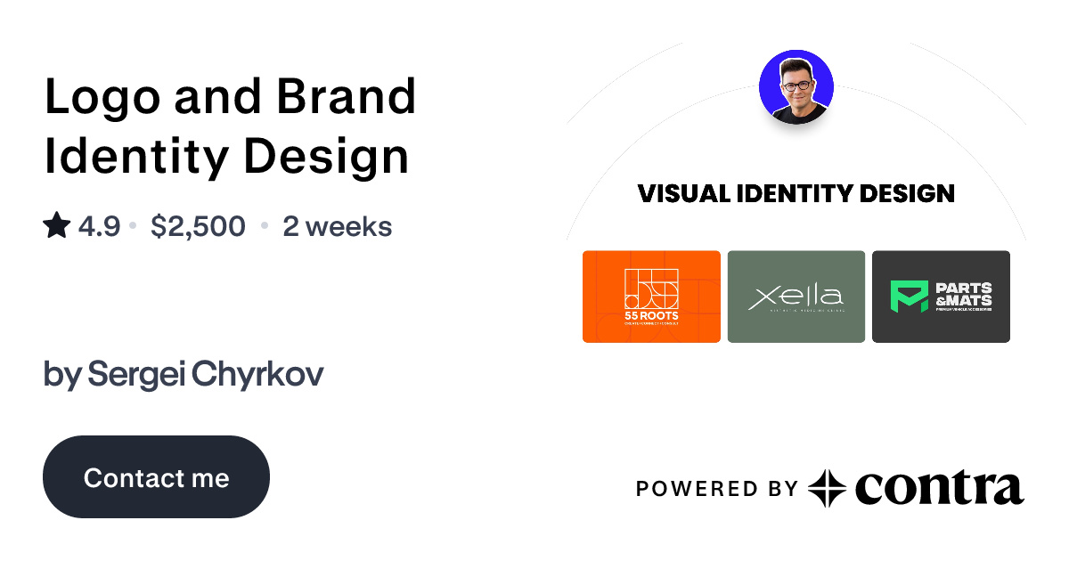 Logo and Brand Identity Design by Sergei Chyrkov