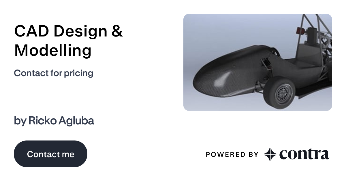 CAD Design & Modelling by Ricko Agluba