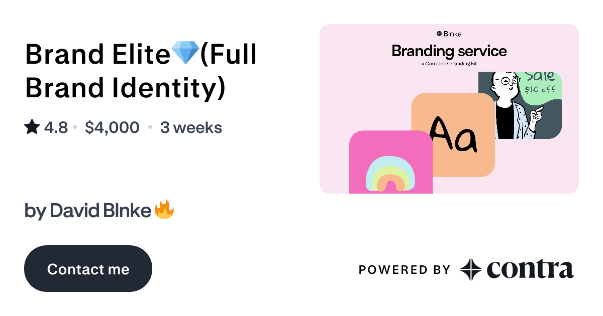 Brand Elite💎(Full Brand Identity) by David Blnke 🔥