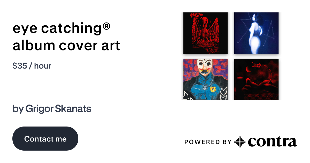 eye catching® album cover art by Grigor Skanats