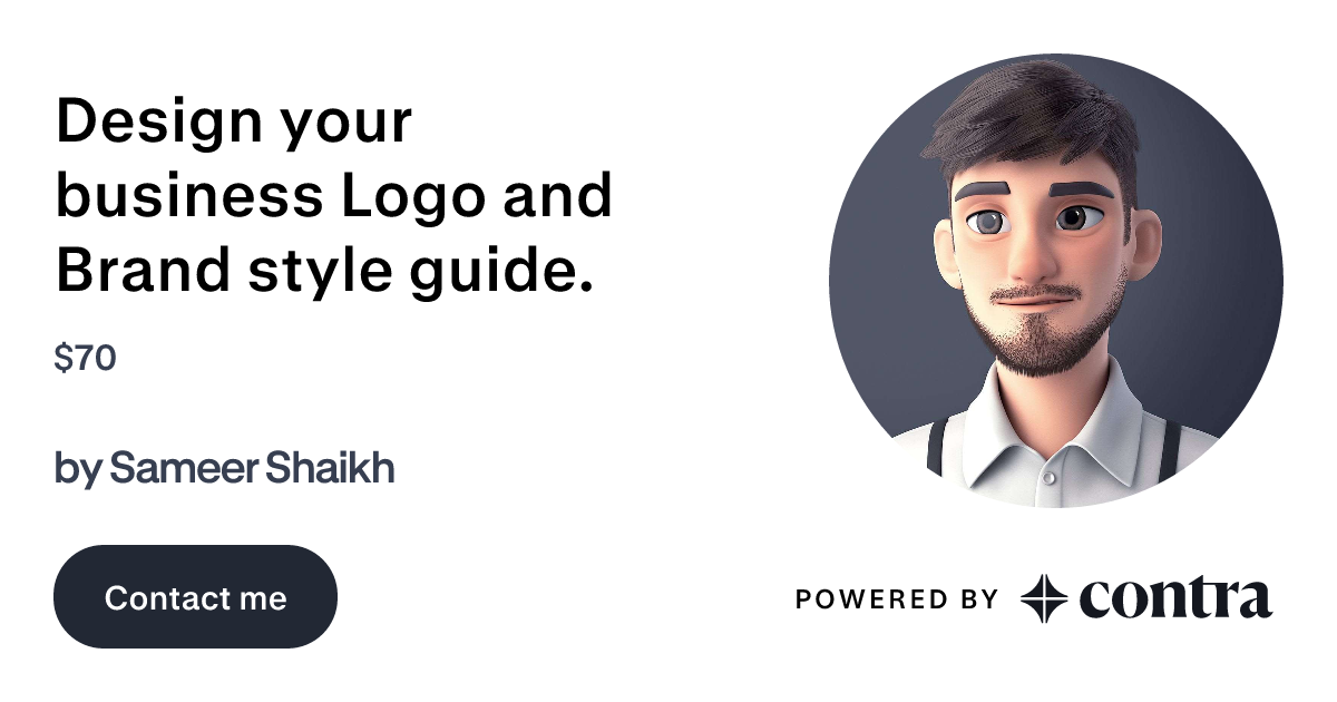 Design your business Logo and Brand style guide. by Sameer Shaikh