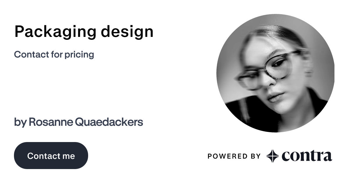 Packaging design by Rosanne Quaedackers