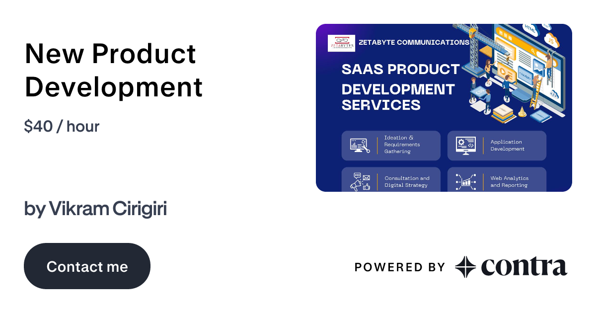 New Product Development by Vikram Cirigiri