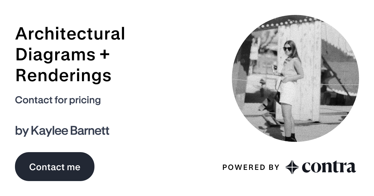 Architectural Diagrams + Renderings by Kaylee Barnett