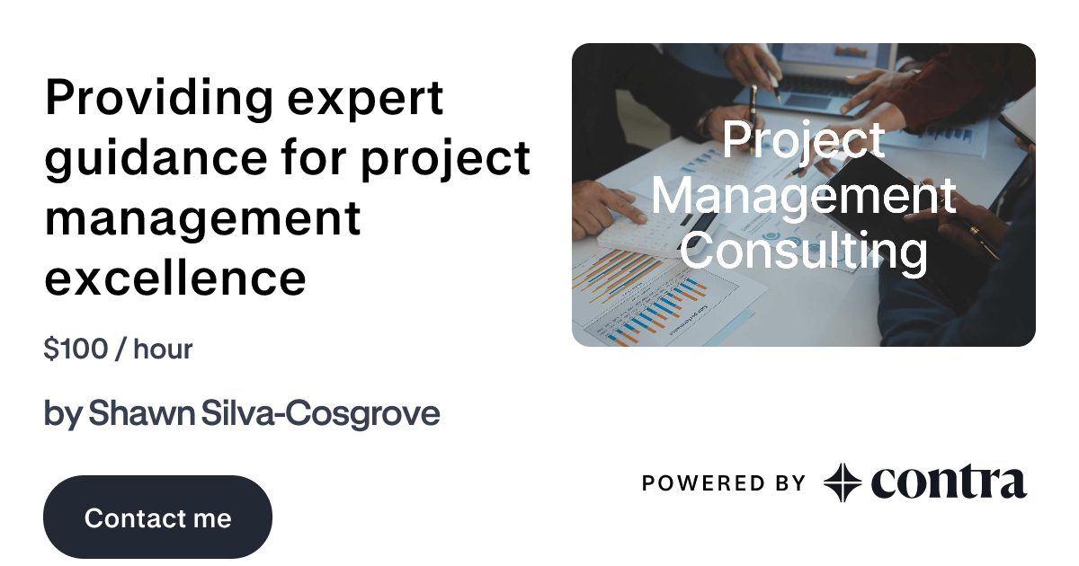Providing expert guidance for project management excellence by Shawn ...