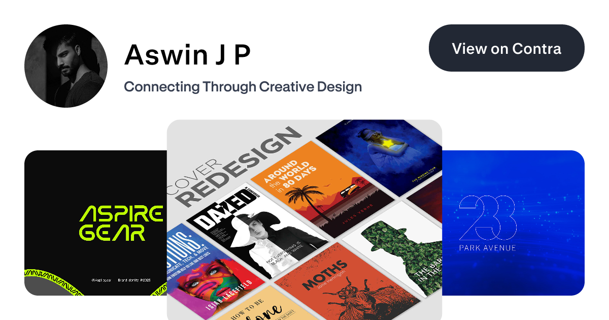 Aswin J P - Logo Designer | Contra