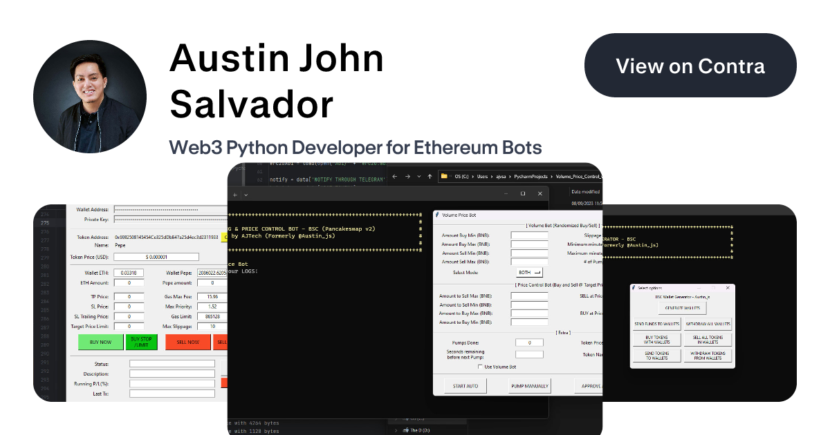 Austin John Salvador on Contra