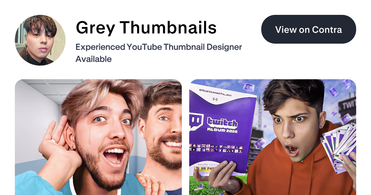 Grey Thumbnails on Contra