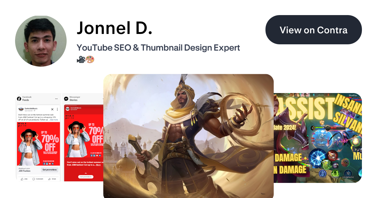 Jonnel D.'s Work | Contra