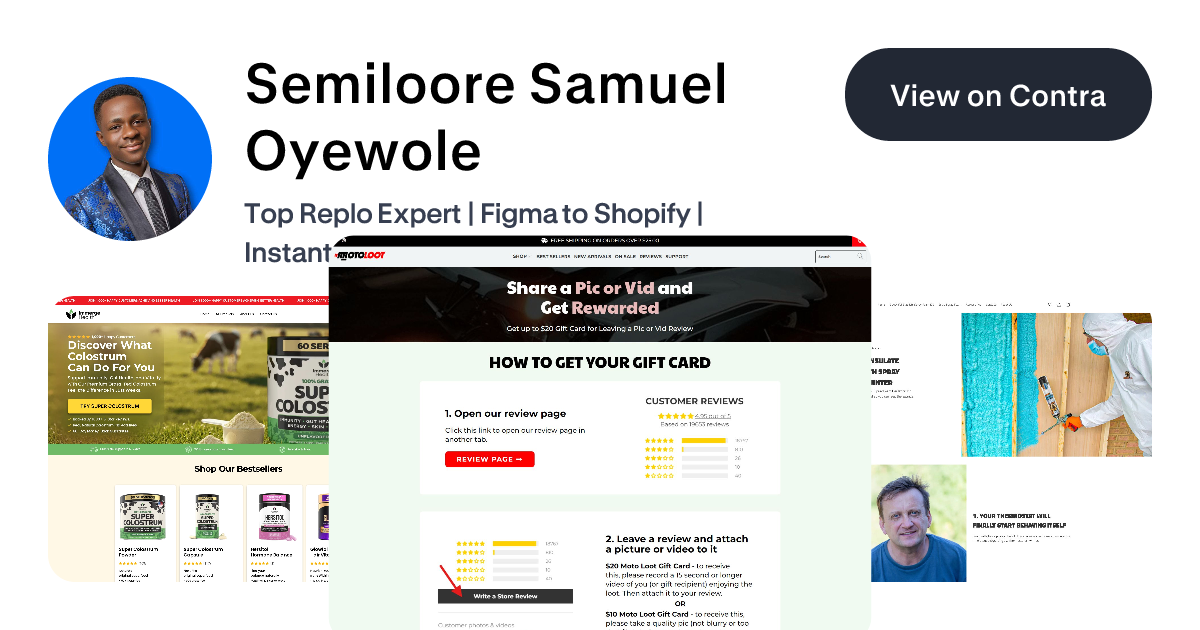 Semiloore Samuel Oyewole on Contra