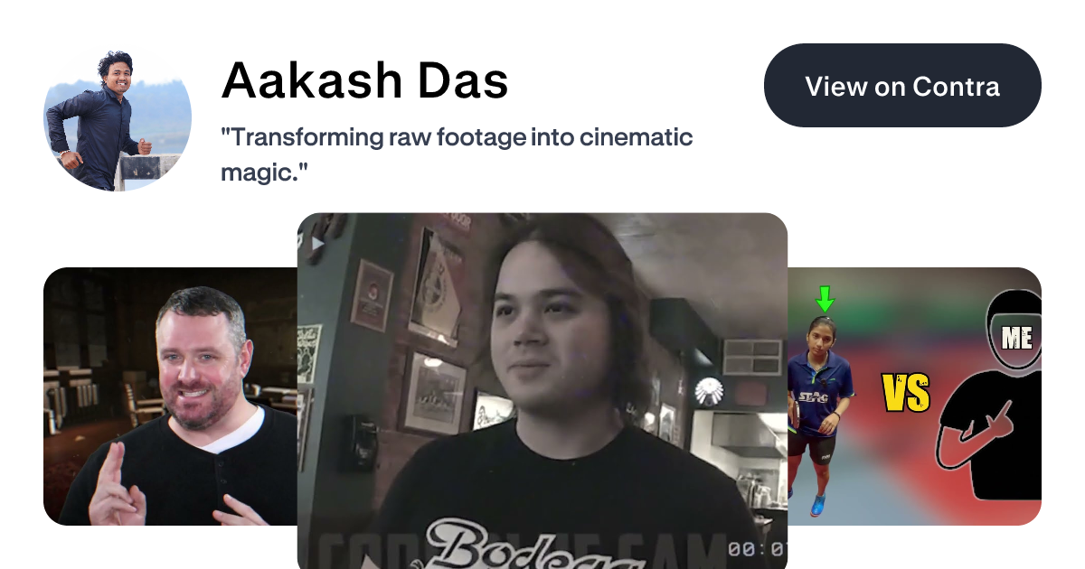 Aakash Das on Contra