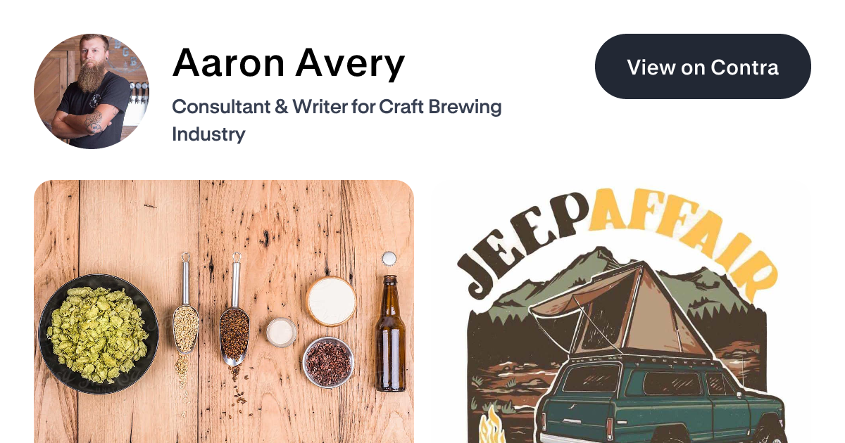 Aaron Avery's Work | Contra