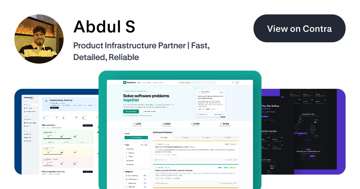 Abdul S's Work | Contra