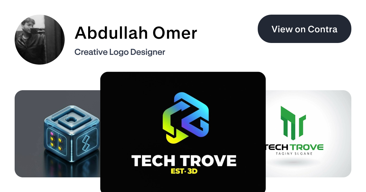 Abdullah Omer on Contra | Creative Logo Designer