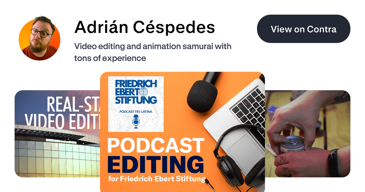 Adrián Céspedes's Work | Contra