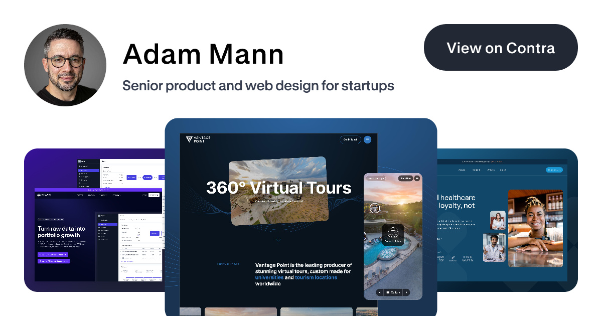 Adam Mann's Work | Contra
