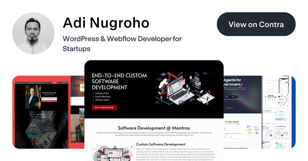 Adi Nugroho on Contra