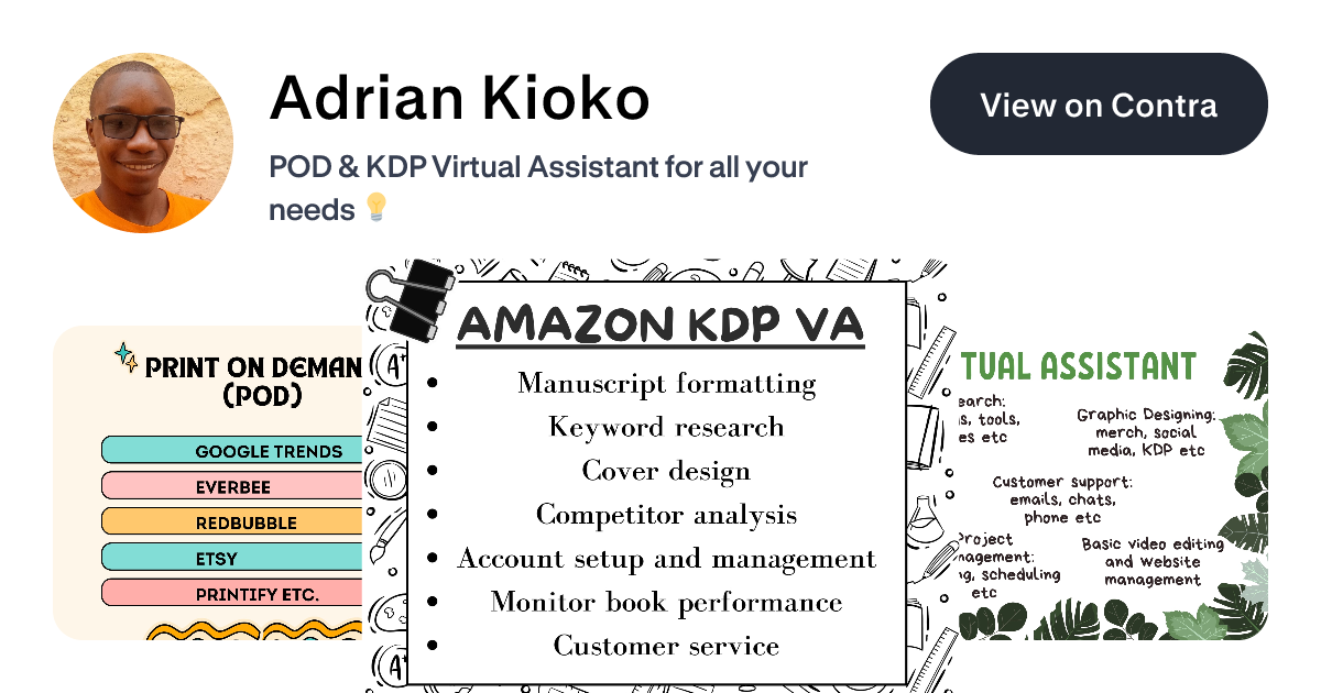 Adrian Kioko's Work | Contra