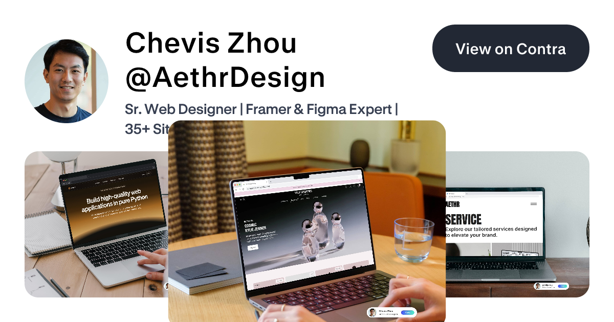 Chevis Zhou @AethrDesign on Contra