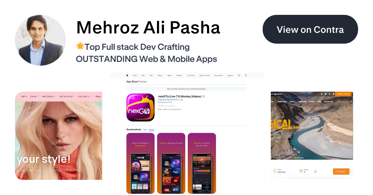 Mehroz Ali Pasha on Contra