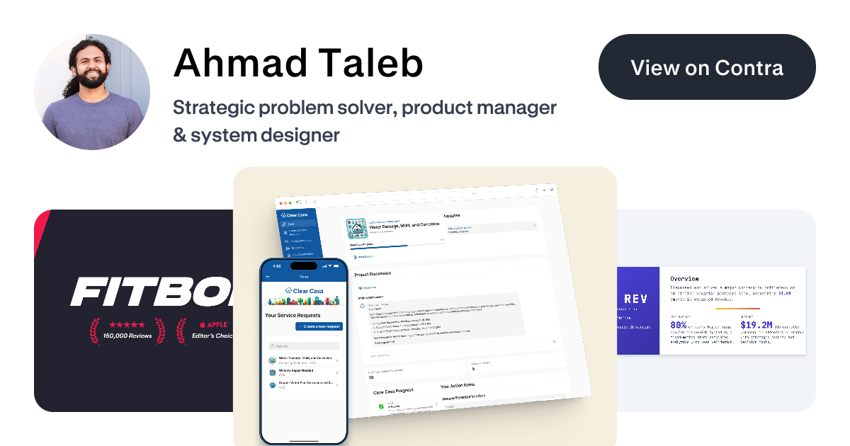 Ahmad Taleb on Contra