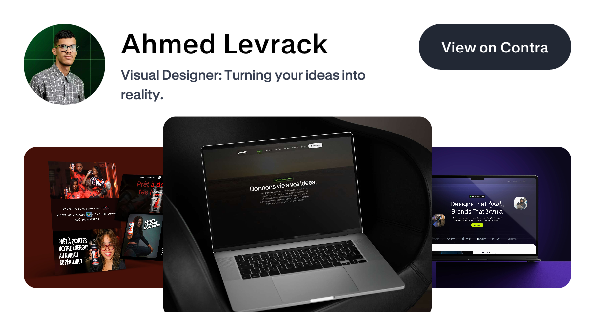 Ahmed Levrack's Work | Contra