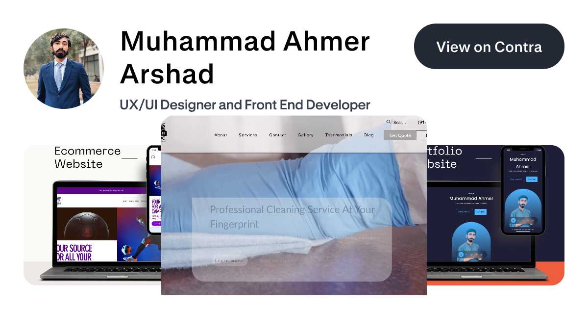 Muhammad Ahmer Arshad on Contra