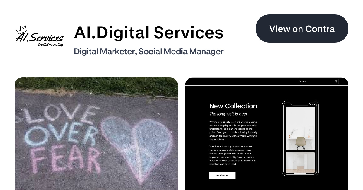 AI.Digital Services's Work | Contra