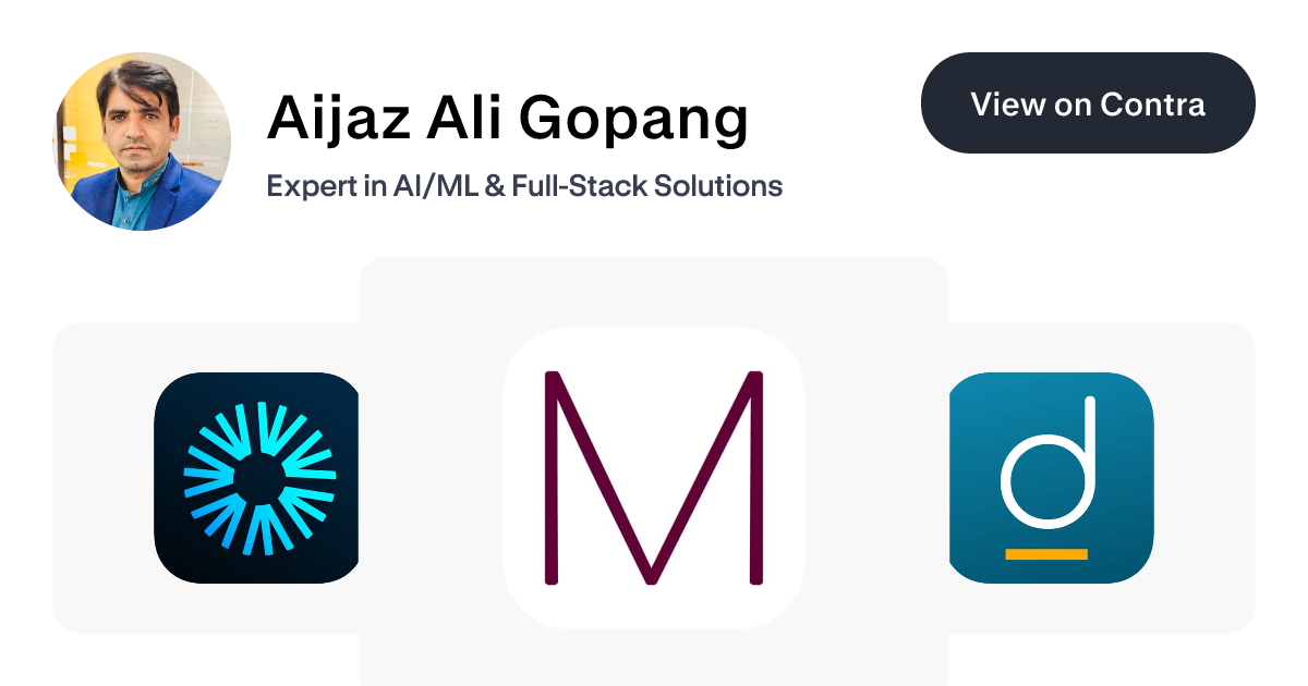 Aijaz Ali Gopang's Work | Contra