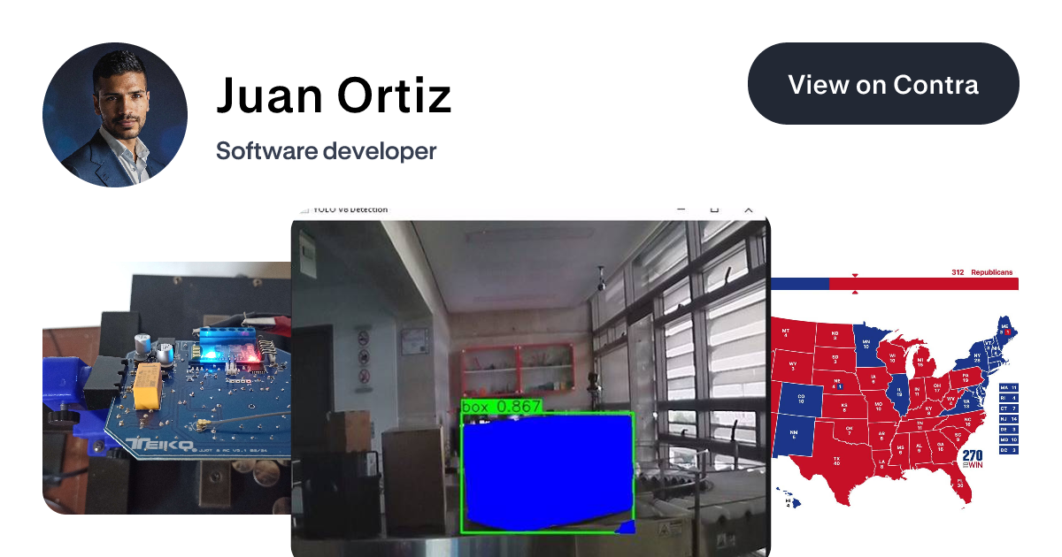 Juan Ortiz on Contra | Software developer