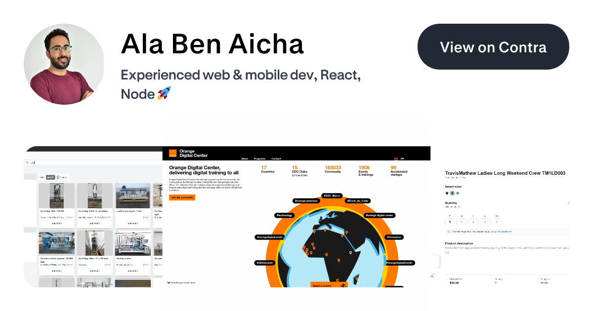 Ala Ben Aicha on Contra