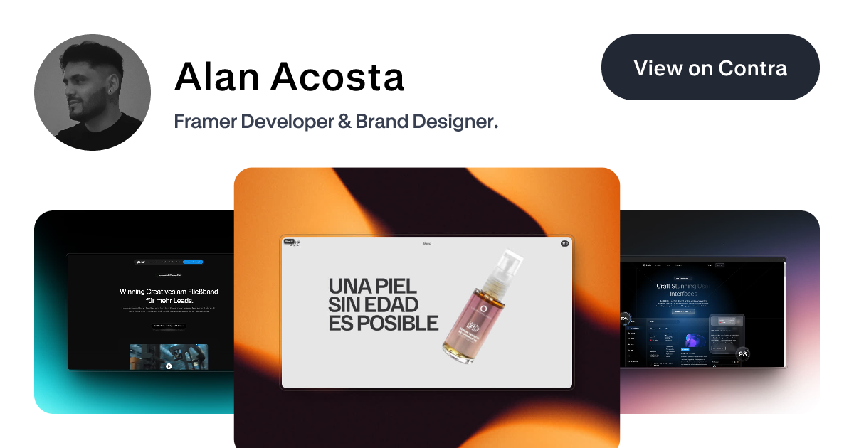 Alan Acosta's Work | Contra