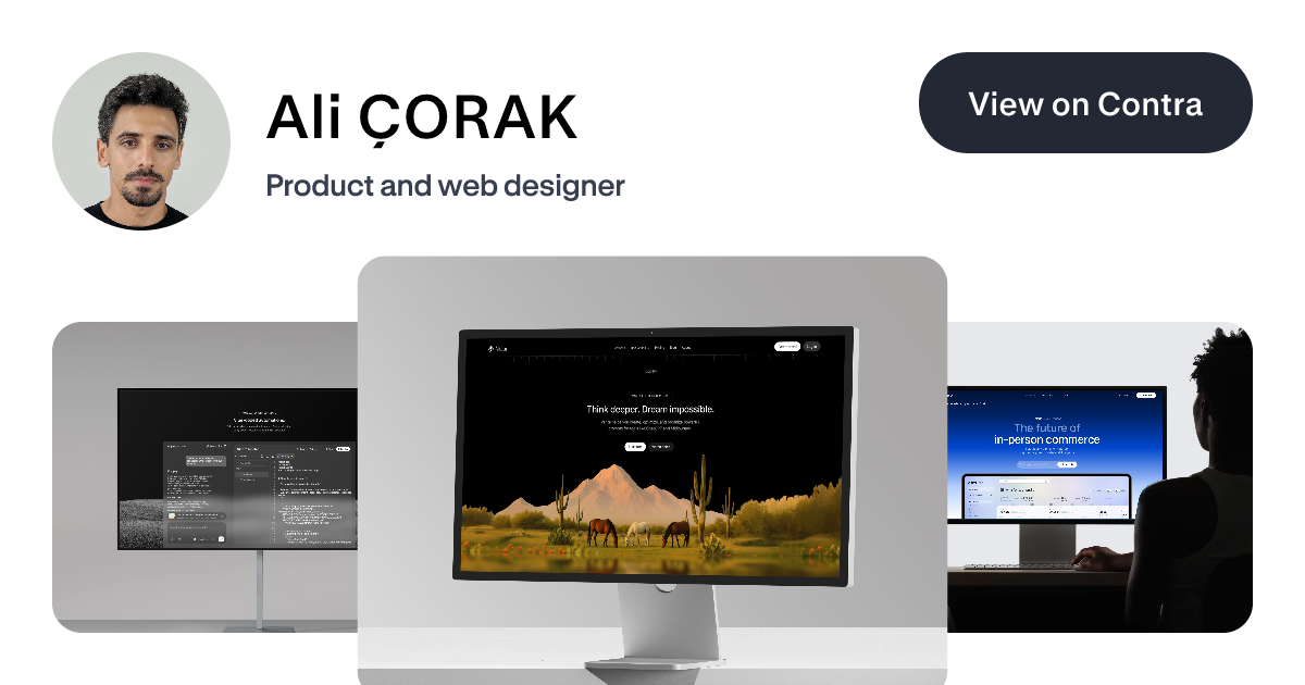 Ali ÇORAK's Work | Contra