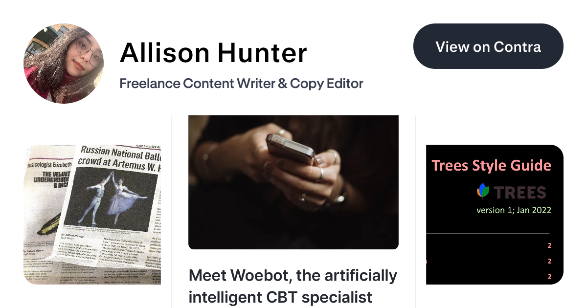 Allison Hunter on Contra