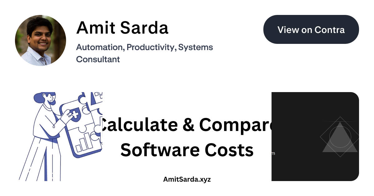 Amit Sarda - Business Consultant | Contra