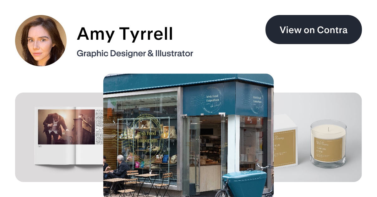 Amy Tyrrell on Contra | Graphic Designer & Illustrator