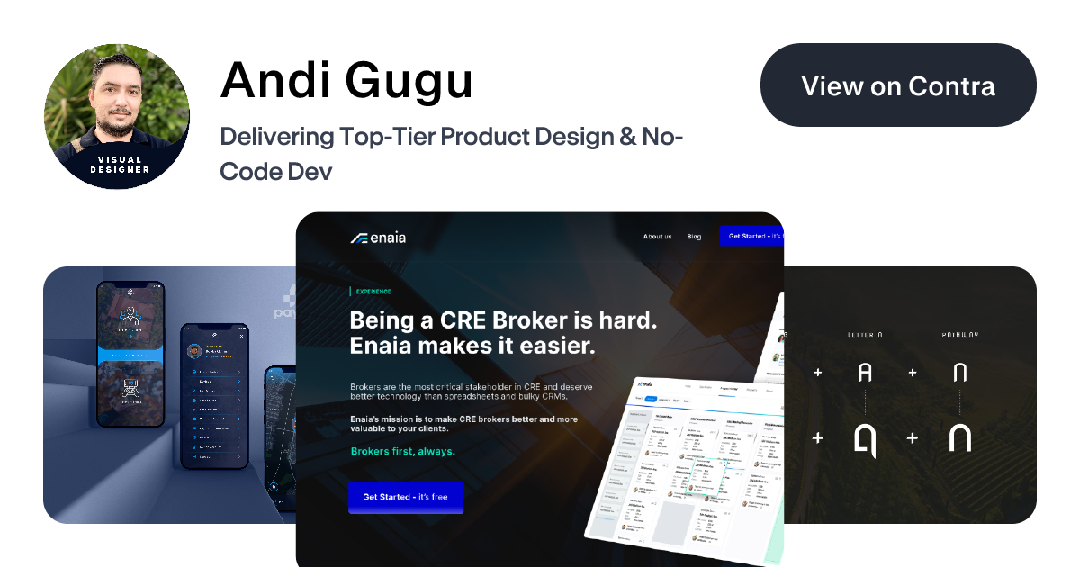 Andi Gugu on Contra | UI/UX Visual Designer
