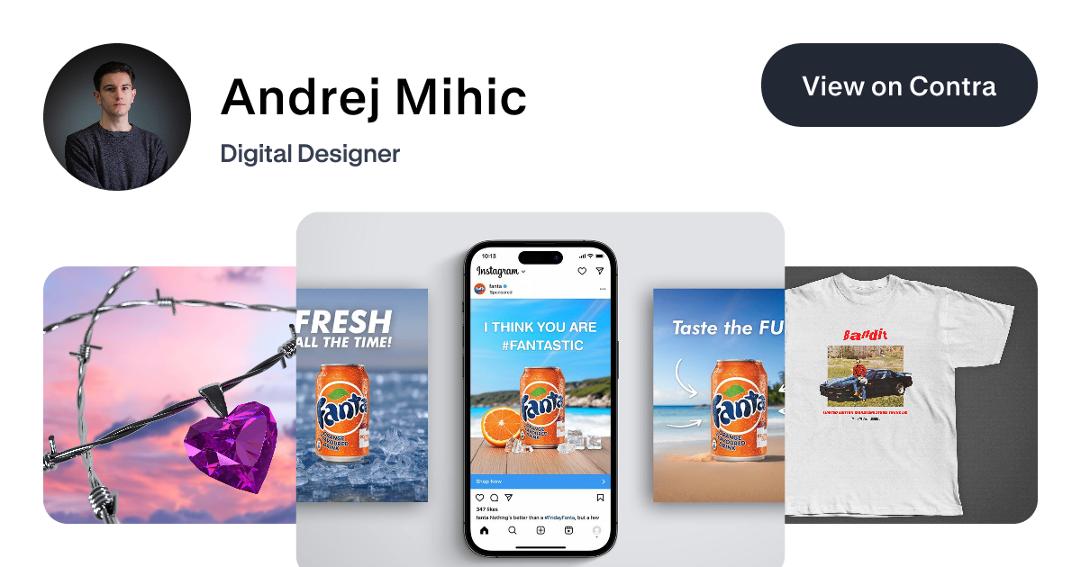 Andrej Mihic on Contra | Digital Designer