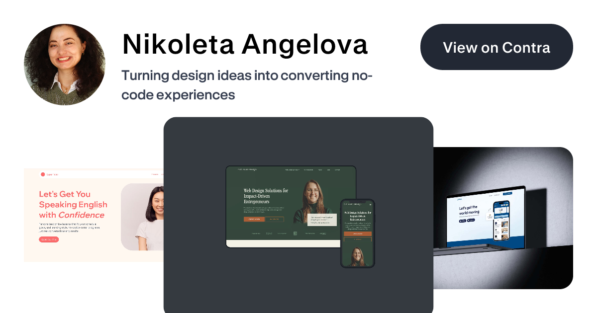 Nikoleta Angelova's Work | Contra