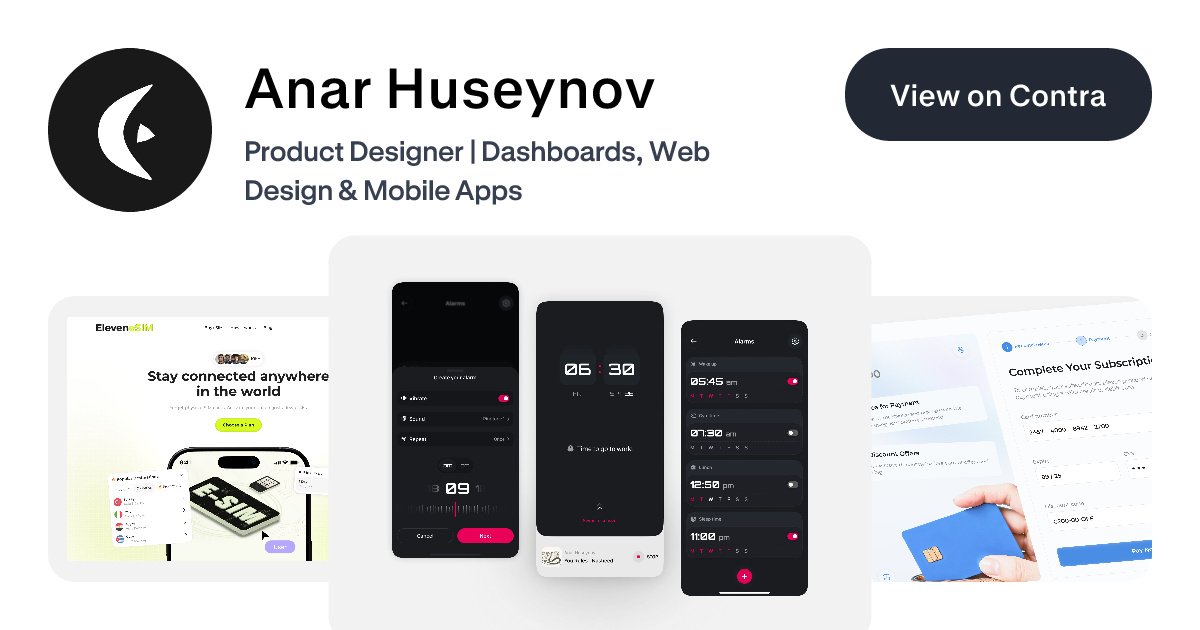 Anar Huseynov's Work | Contra