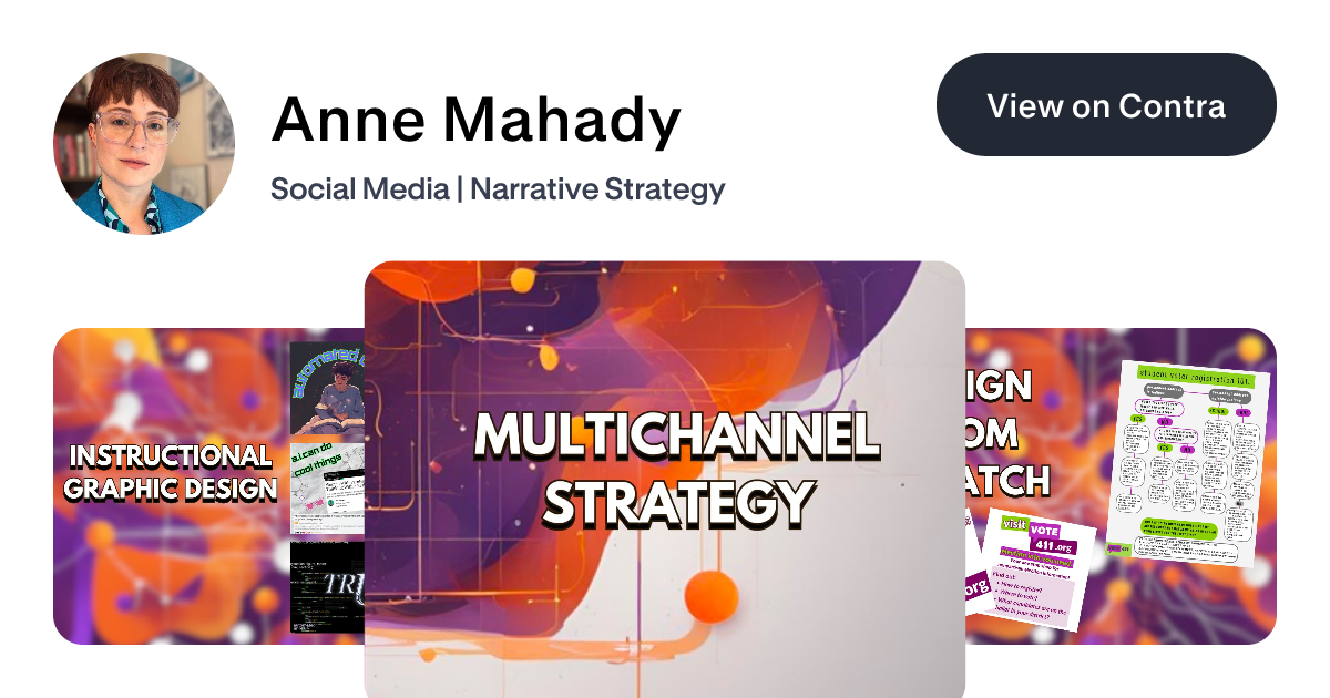 Anne Mahady on Contra | Social Media | Narrative Strategy