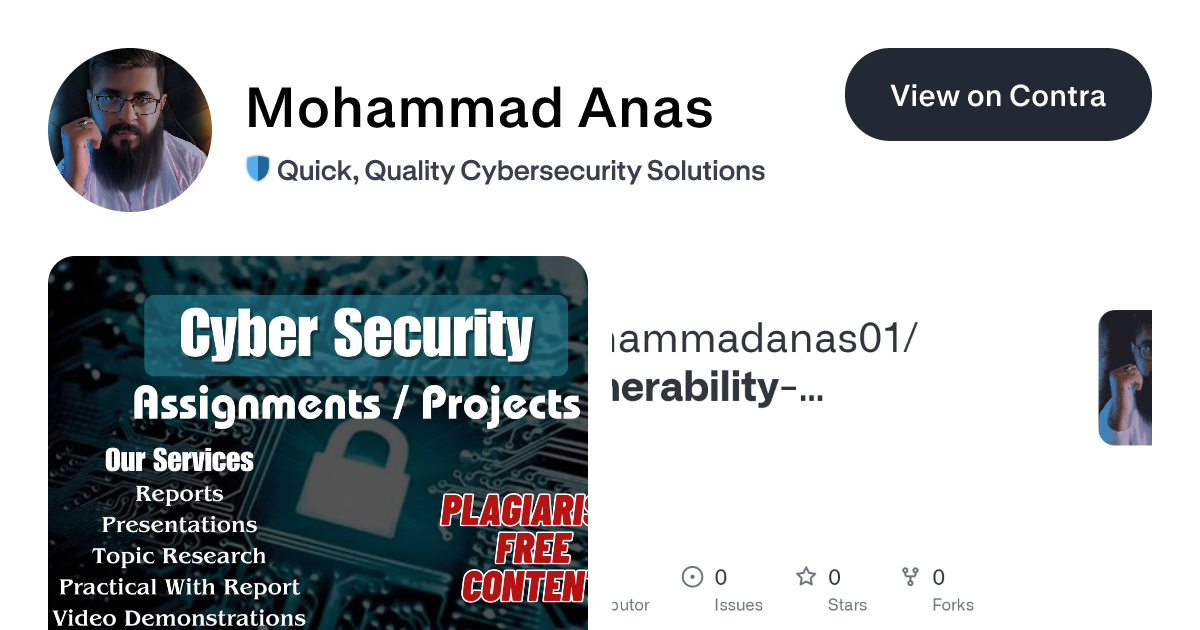 Mohammad Anas on Contra