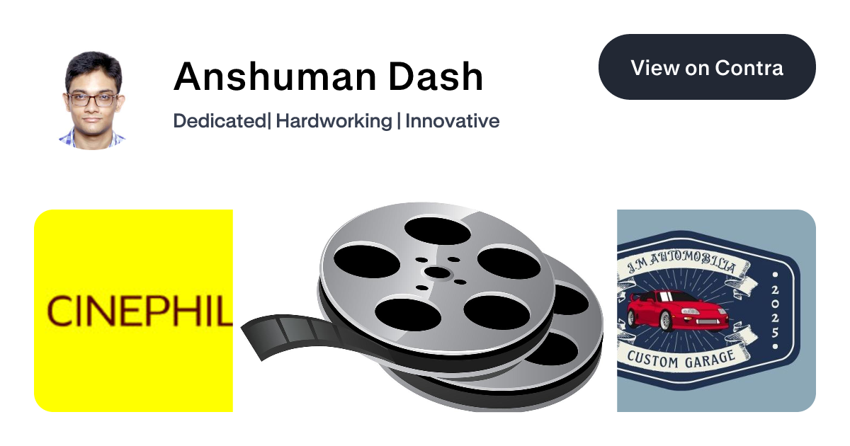 Anshuman Dash on Contra