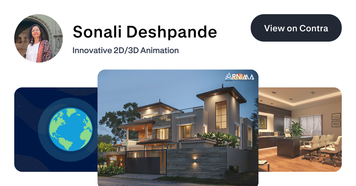 Sonali Deshpande on Contra | Innovative 2D/3D Animation