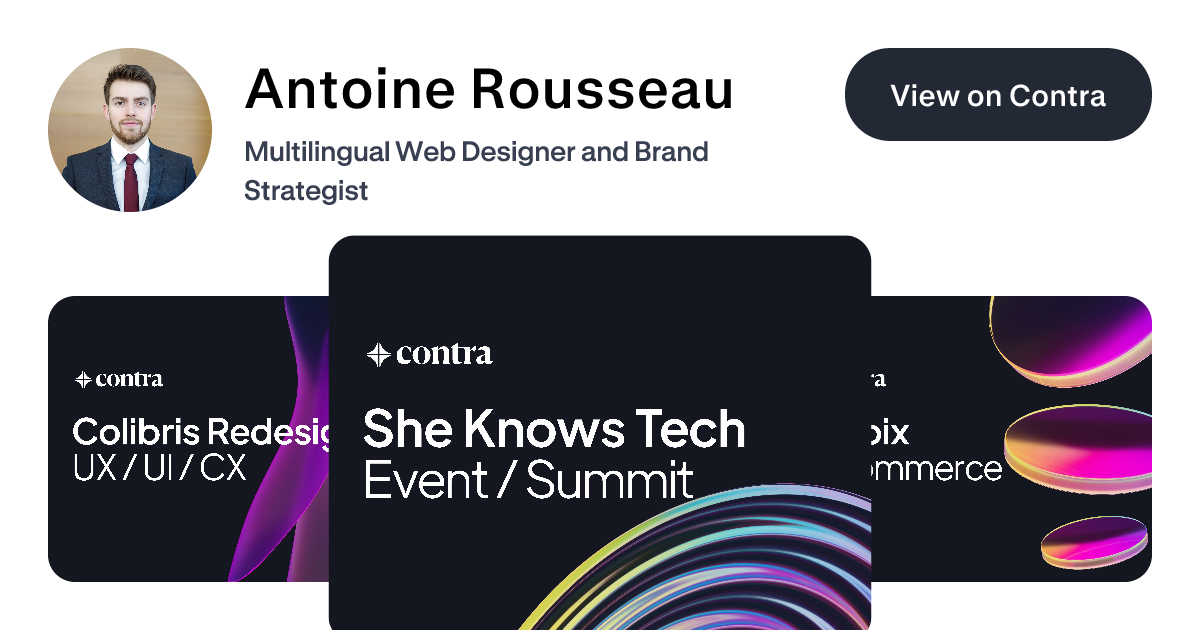 Antoine Rousseau's Work | Contra