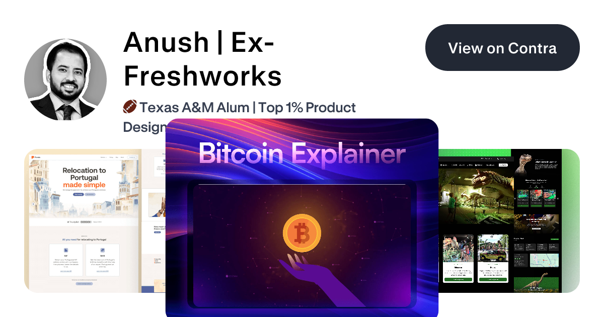 Anush | Ex-Freshworks on Contra